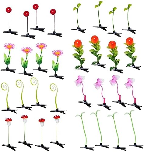 Amazon.com : 50 Pcs Sprout Clips Fruit Plant Hairpins Apple Peach ...