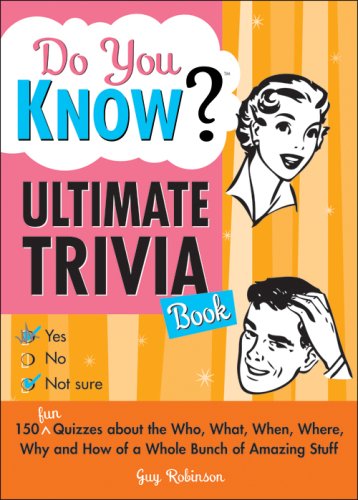 Do You Know? Ultimate Trivia Book: Robinson, Guy: 9781402212062: Amazon ...