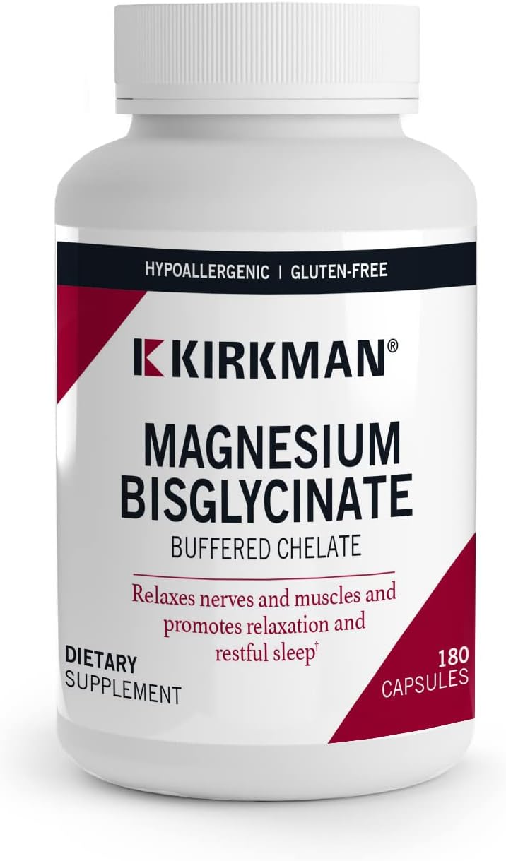 Amazon.com: Kirkman - Magnesium Glycinate Buffered Chelate - 180 ...