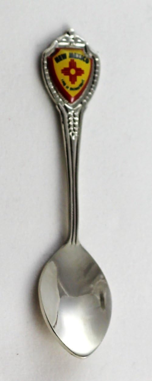 Amazon.com | New Mexico State Souvenir Collectible Mini Spoon 3" lpco ...