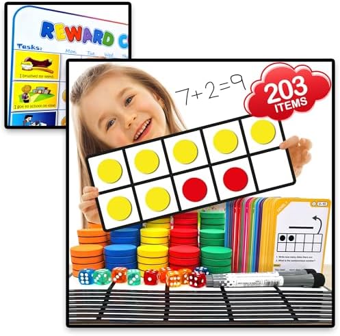 Amazon.com : Reward Chart + Ten Frame Set (Extended Edition) | Bundle ...