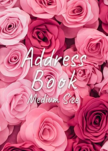 Address Book Medium Size: Address Book 5x7 Inches : Address Book ...