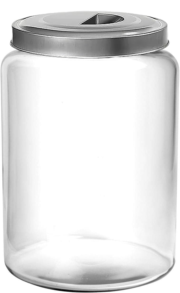 Large Glass Jars with Lids, 3.2 Gallon (12000 ML) Glass Canisters ...