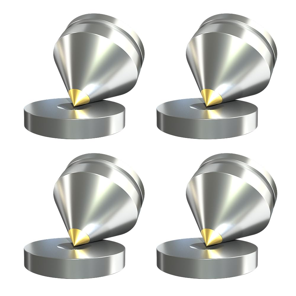 Amazon.com: Xirhhur 4Pcs Speaker Spikes Floor Protectors Shockproof ...