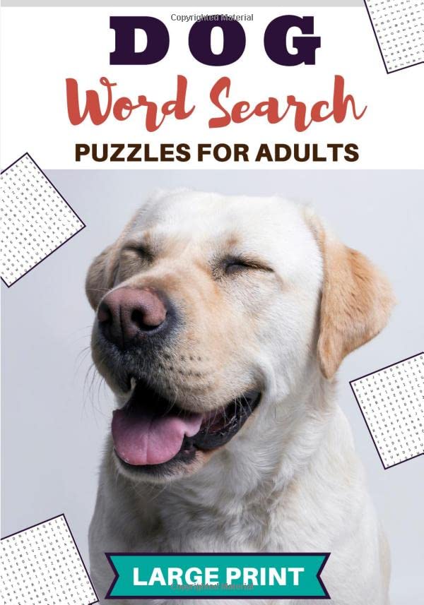 Buy Dog Word Search: Practice Workbook For Adults | 60 puzzles | Find ...
