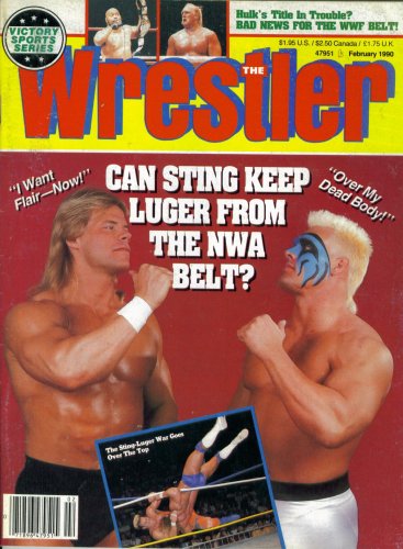 The Wrestler Magazine: Sting, Lex Luger (February 1990) | Amazon.com.br