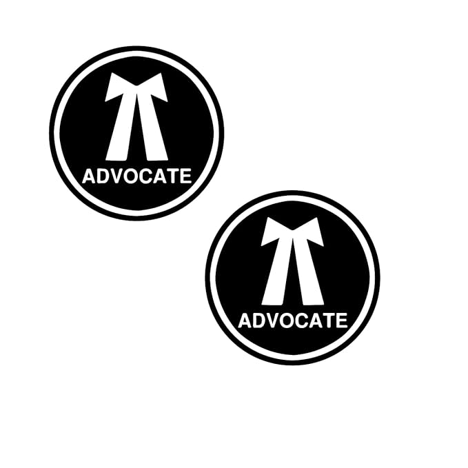 isee360 Advocate Sticker (Pack of2) : Amazon.in: Car & Motorbike