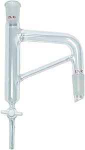 Amazon.com: SYLALE Lab bottle Distillation Receiver Adapter,24/40 ...