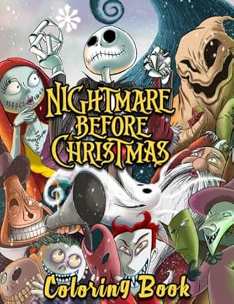 Amazon.com: The Nightmare Coloring Book: Halloween Coloring Books With ...