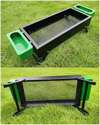 Amazon.com : Solution4Patio Small Chickenic Table Feeder, Handmade ...