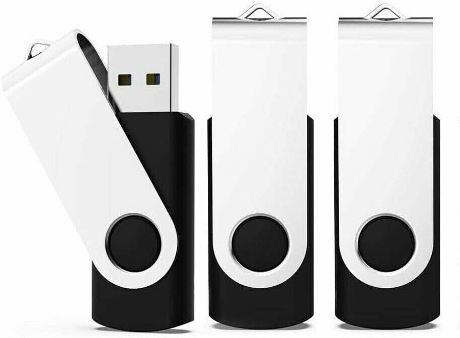 Amazon.com: Aiibe 64GB USB 2.0 Flash Drive, Swivel Design Pen Drive ...