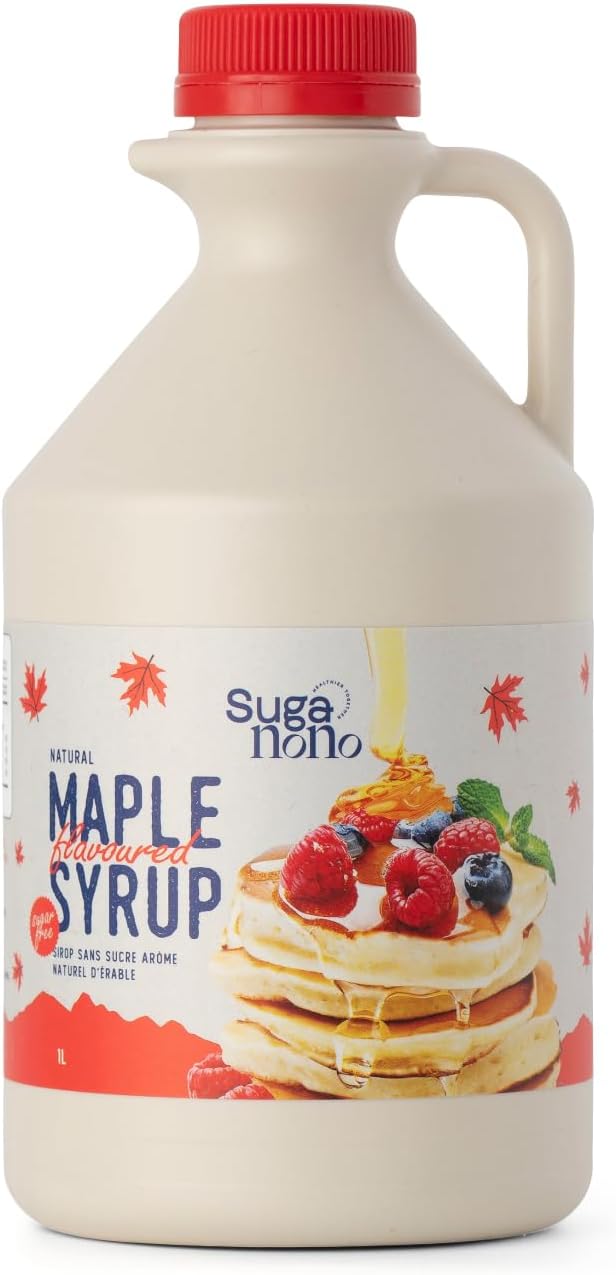 Suga NoNo Sugar-Free Maple Syrup | Keto Friendly, Diabetic Friendly, 0 ...