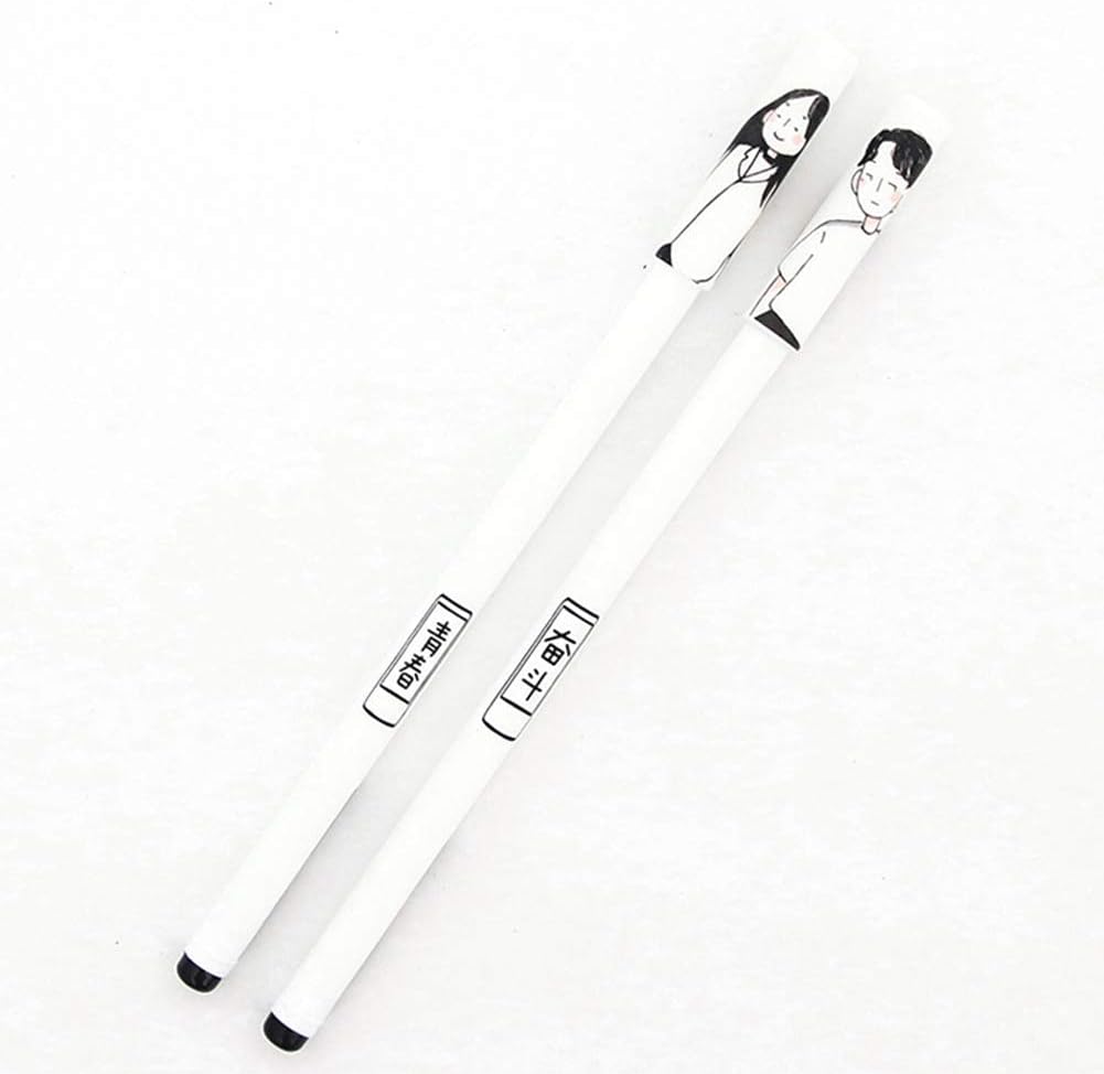 Amazon.com: Move on Students Gel Ink Pen, Chinese Character Black ...