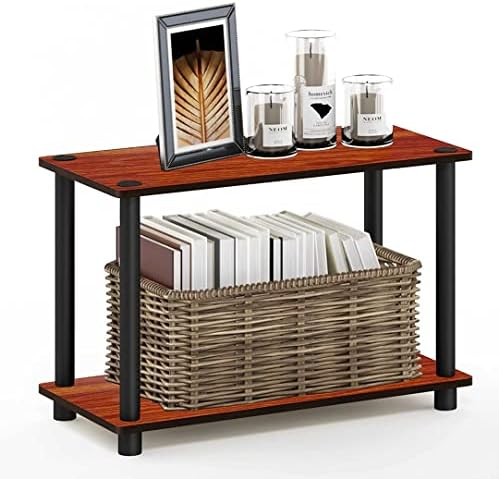 VNY Store End Table 2-Tier Shelf Rack Stand for Sofa Turn-N-Tube Side ...