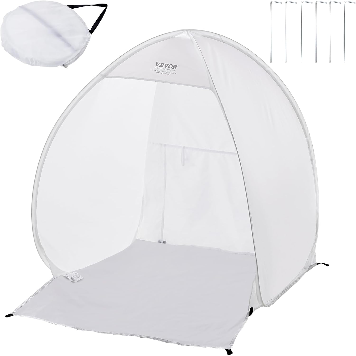 Amazon.com: VEVOR Paint Booth Tent, 40 x 35 x 40 in Pop-Up Portable ...