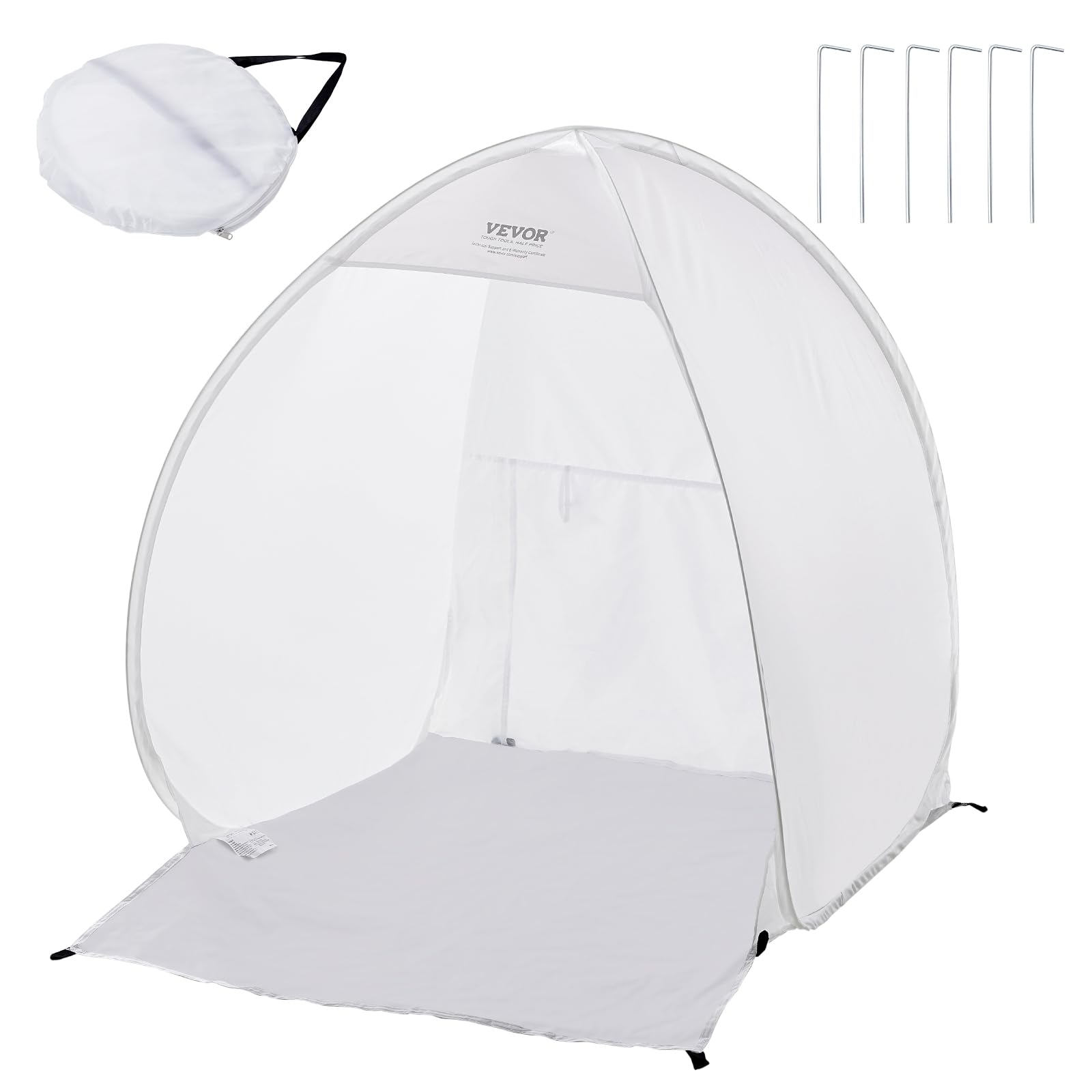 Amazon.com: VEVOR Paint Booth Tent, 40 x 35 x 40 in Pop-Up Portable ...