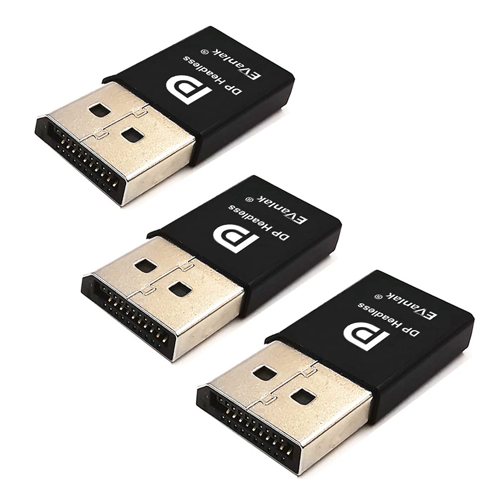 EVanlak DP Dummy Plug 3rd Generation Premium Aluminum disport Display ...