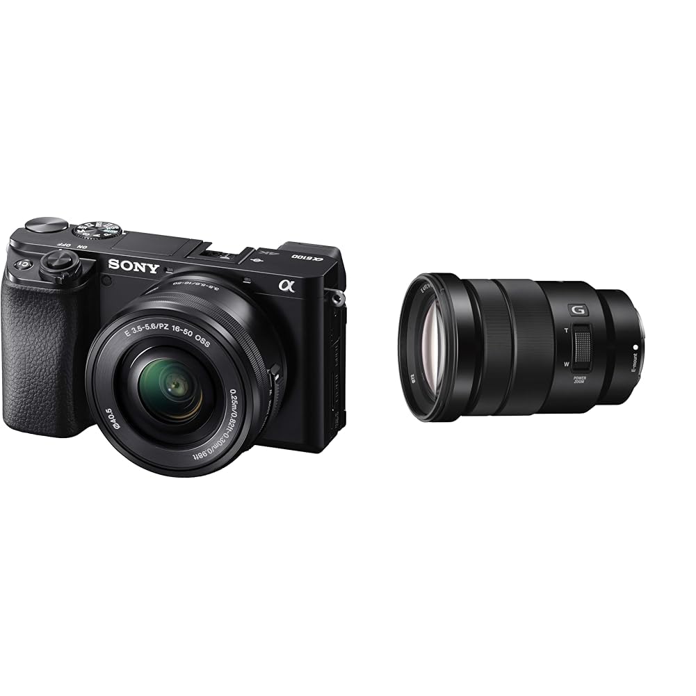 Sony Alpha ILCE 6100L 24.2 MP Mirrorless Digital SLR Camera with 16-50 ...