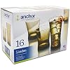 Amazon.com | Anchor Hocking 16-Pack Linden Beverage Set, 12-Ounce Small ...