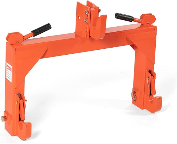 Amazon.com: Titan Attachments Orange Category 1 and 2, 3 Point Quick ...