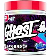 Amazon.com: GHOST Legend Pre-Workout Powder, Blue Raspberry - 30 ...