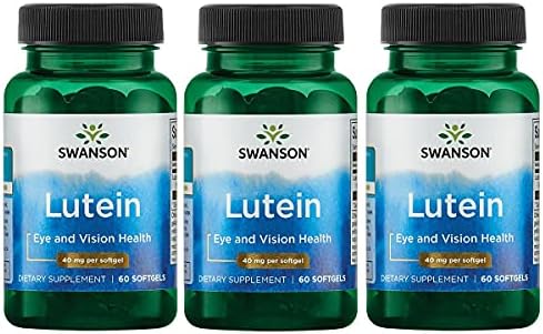 Amazon.com: Swanson Lutein & Zeaxanthin Synergistic Eye Health Vision ...