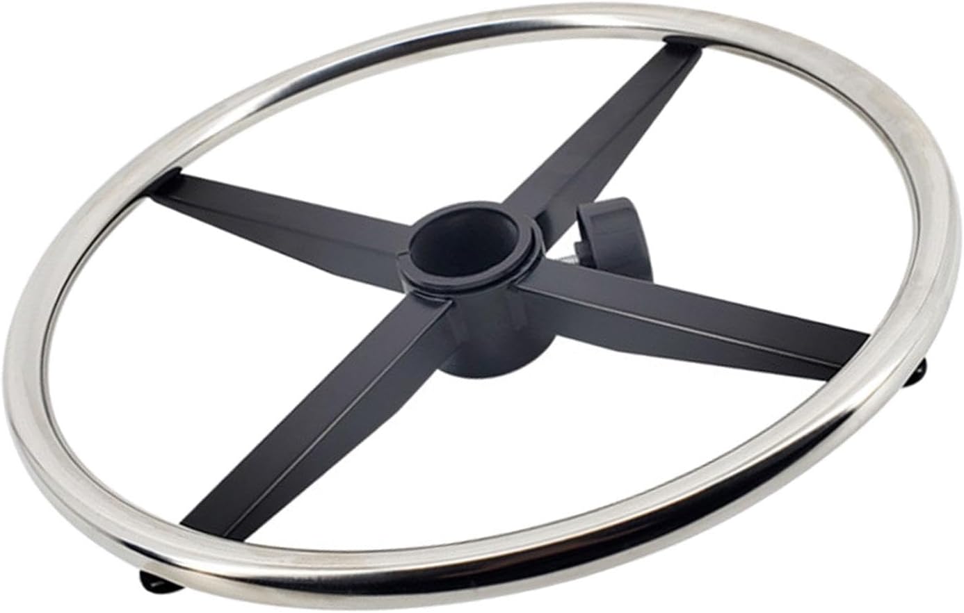 Amazon.com: Leefasy Replacement Pub Bar Stool Round Foot Rest Stainless ...