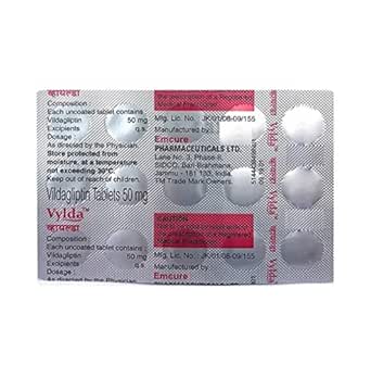 Vylda 50 - Strip of 15 Tablets : Amazon.in: Health & Personal Care