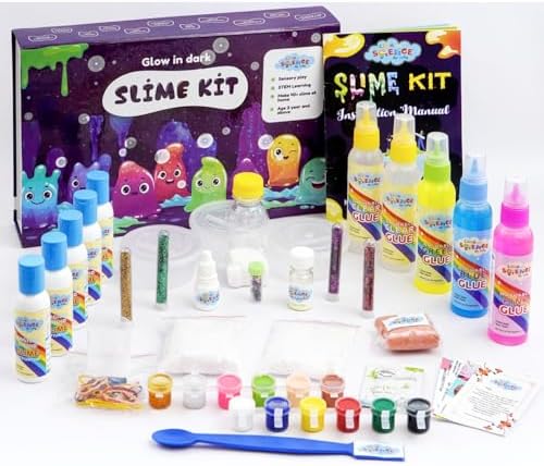 StepsToDo Ultimate Slime Lab. All in One. Jumbo Kit with Around 3 Kg of ...