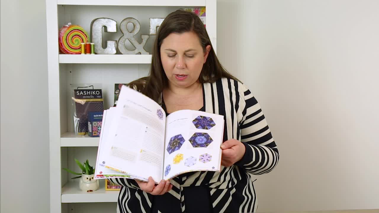 Watch One-Block Wonder Panel Quilts& New Ideas; One-of-a-Kind Hexagon ...