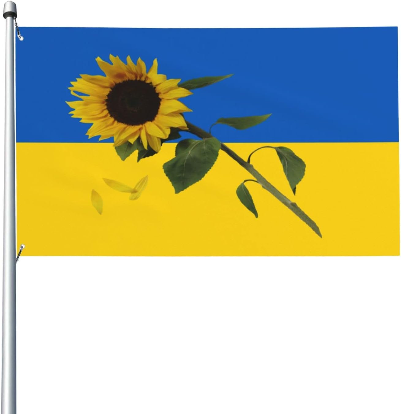 Amazon.com : Ukraine Flag Sunflower Stand with Ukraine I Love Support ...