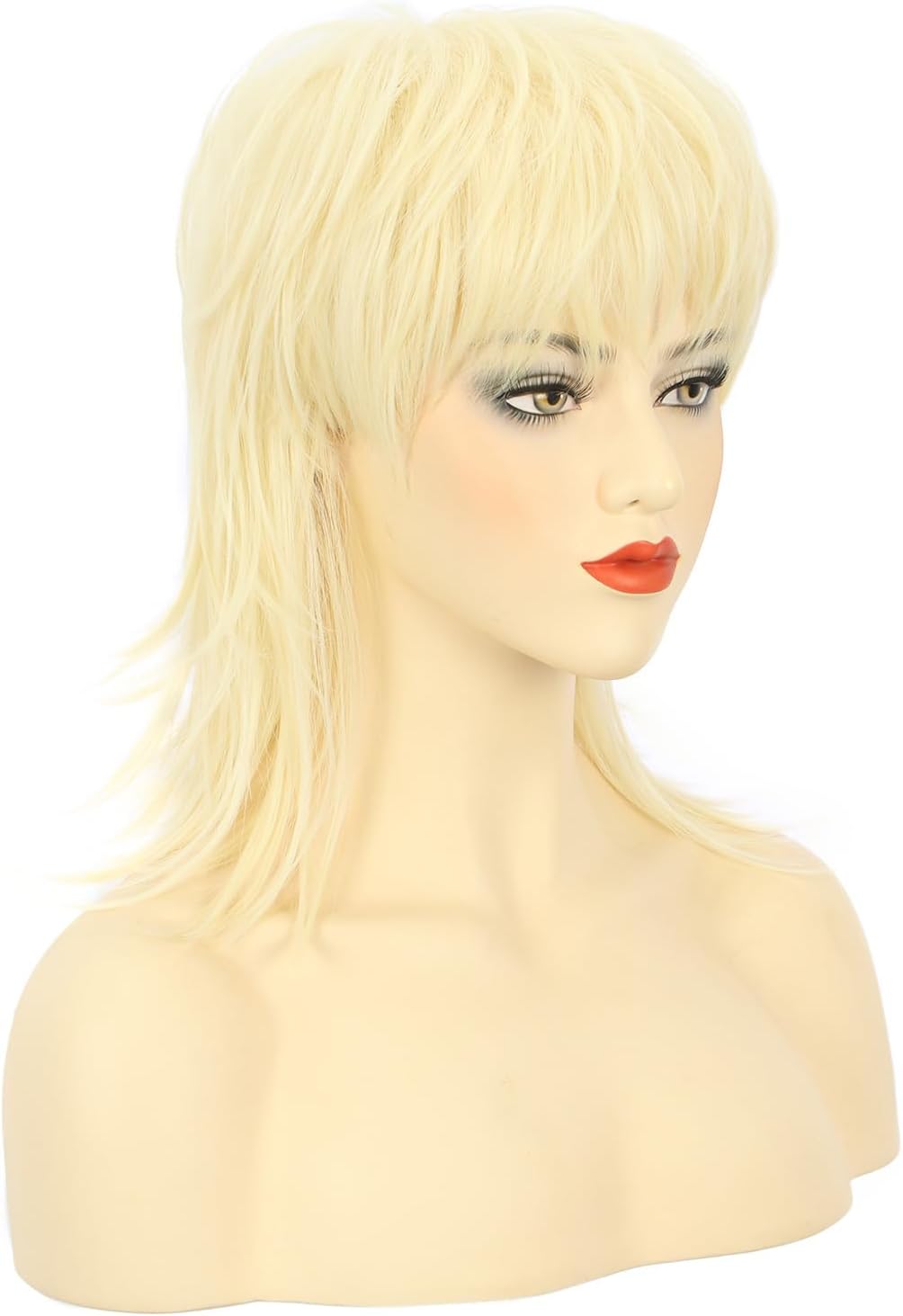 Karlery Women Blonde Wavy Shoulder Length Shaggy Layered