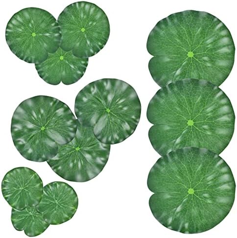 Amazon.com: WhistenFla Floating Lily Pads for Ponds, 6Pcs Realistic ...