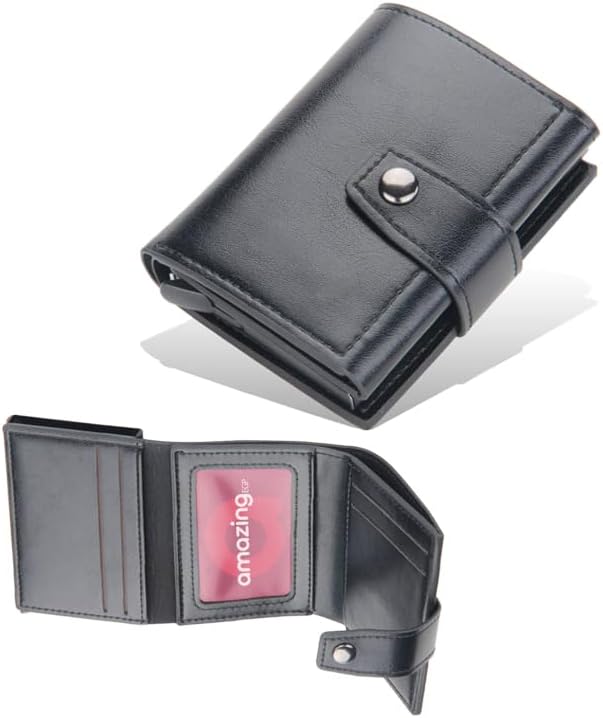 Card Holder with RFID Technology - amazingEGP - Wallet Men Carbon Fiber ...