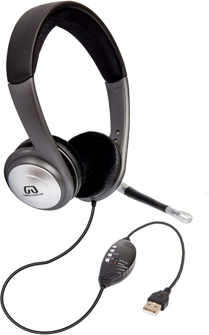 Amazon.com: USB Wired Headset for PC/Laptop, Stereo Headphones with ...