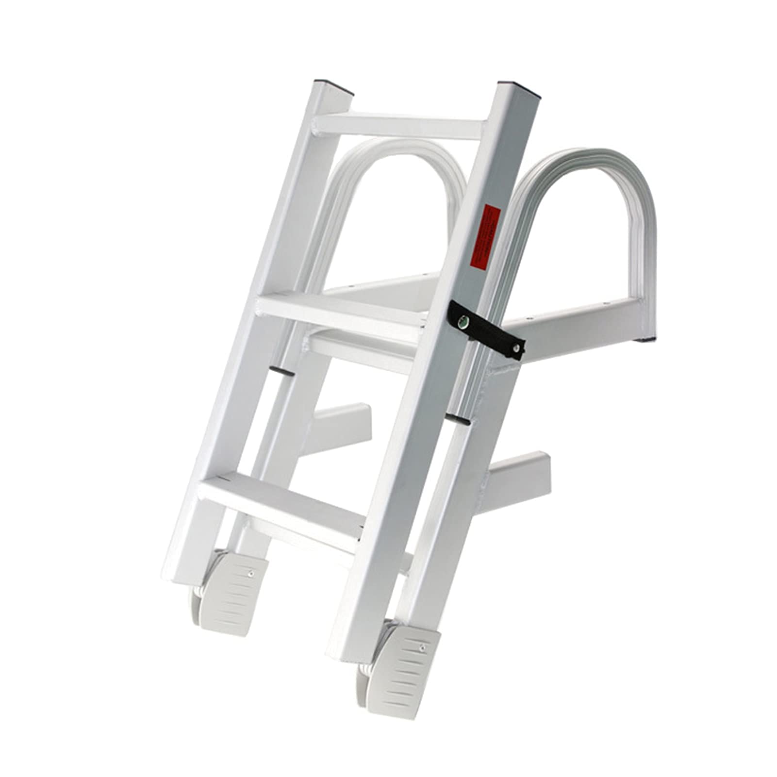 Whitecap 4-Step Folding Aluminum Pontoon Dock Ladder, 57% OFF