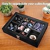Amazon.com: Mooncraftlogy Adjustable Rock Display Case, Crystal ...