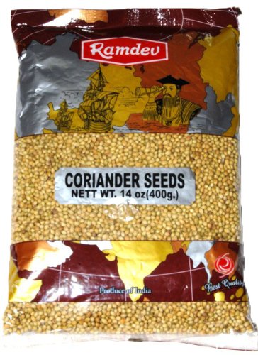Amazon.com : Ramdev Coriander Seeds 400g : Indian Food : Grocery ...