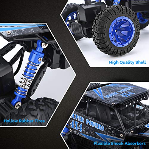 Snapklik.com : RC Car 1:18 Large Scale, 24Ghz All Terrain Waterproof ...