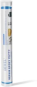 Amazon.co.jp: DEWEL エポキシパテ 114g 1本 耐熱 耐火 耐寒 接着剤 水漏れ補修剤 ひび割れ ネジ穴 陶器 補修 コンクリート 金属 ネジロック剤 配管 造形パテ ...