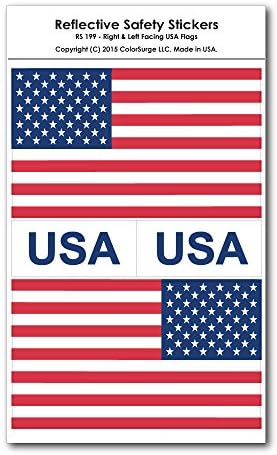 Amazon.com - Distressed American Flag Sticker Custom Vinyl USA Murica ...