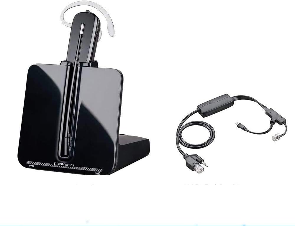 Amazon.com: Plantronics-CS540 Convertible Wireless Headset with EHS ...