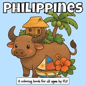 PHILIPPINES: COLORING BOOK (COLORING BOOKS) (Spanish Edition): FLV ...