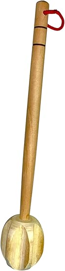 Amazon.com: MOLINILLO para chocolate en Madera lisa tradicional hecho ...