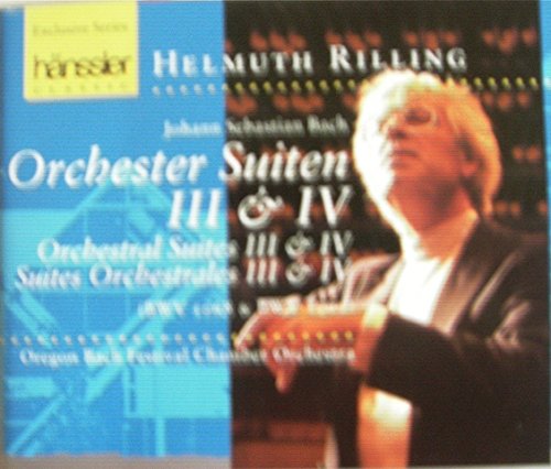 Orchestersuiten 3+4 - Rilling,Helmuth, Oregon Bach F., Bach,Johann ...