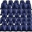 Amazon.com | KUUQA 12Pcs Drawstring Backpack Bags Bulk Navy Blue ...