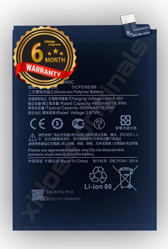 XILIOES ORIGINALS® BN5C Battery for Redmi Poco M4 Pro Battery with 6 ...