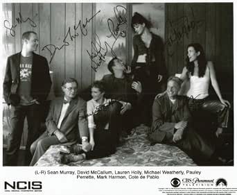 NCIS Full Cast Signed Laughing CBS Paramount Studio Reprint 8 x 10 ...
