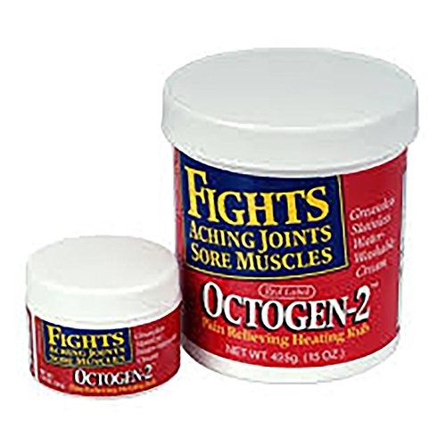 Amazon.com: Octogen Pain Relieving Heating Rub, Greaseless Formula, red ...