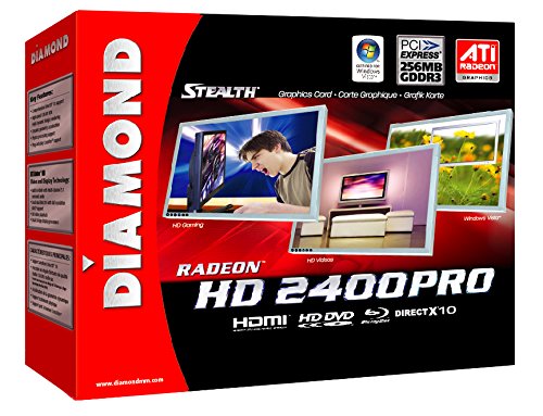 Buy Diamond BizView HD2400 PRO 256MB PCIE GDDR2 Video Card (Low Profile ...